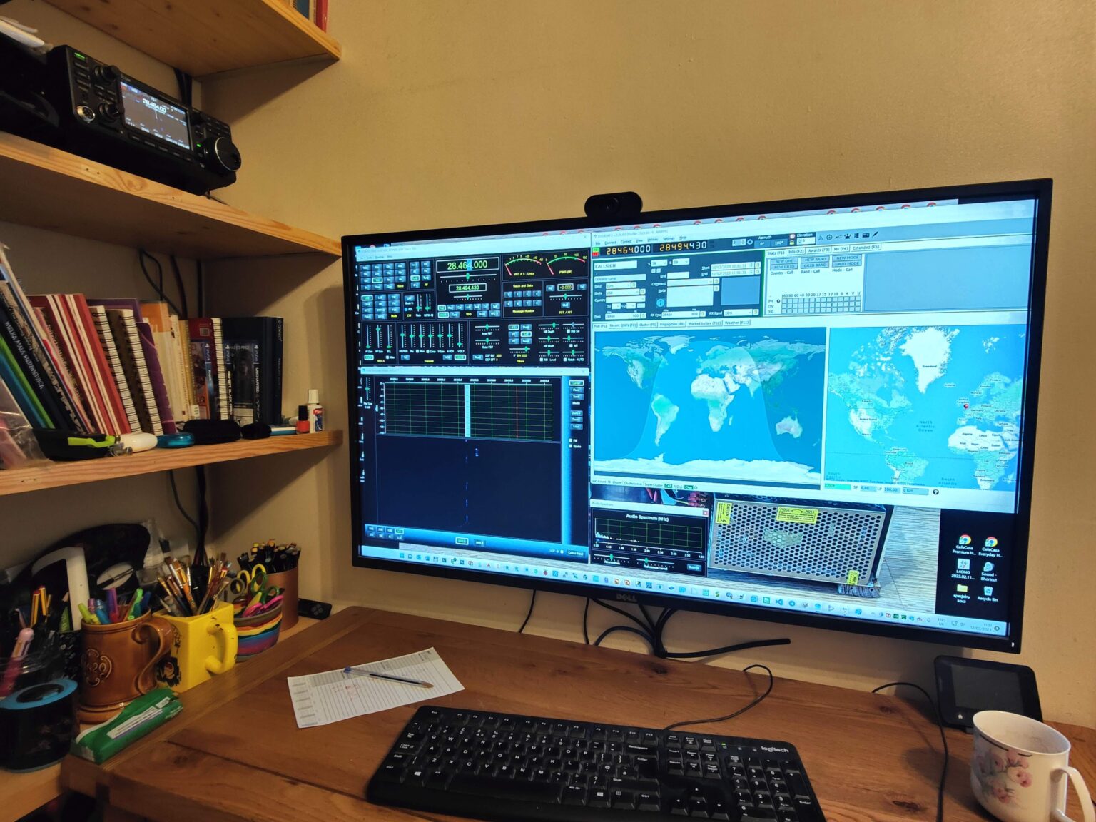 How to integrate Icom IC-7300 Ham Radio Transceiver with Log4OM and ...
