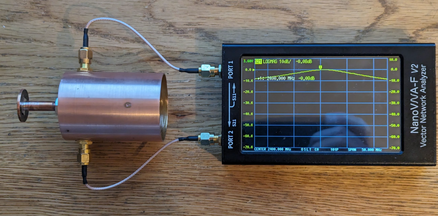 2.4GHz Cavity Filter – rozenek.com