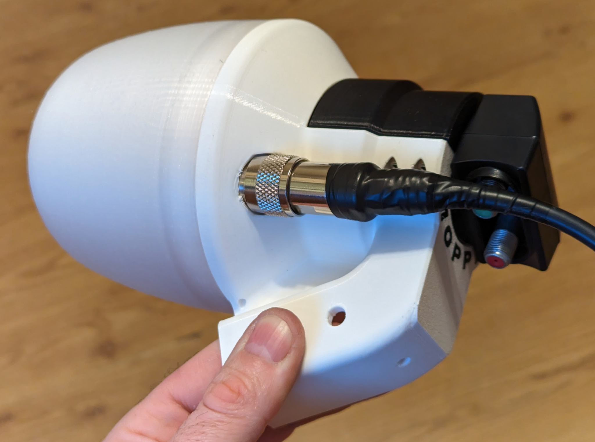 QO-100 Bullseye LNB Integrated 3d Printed Holder – rozenek.com